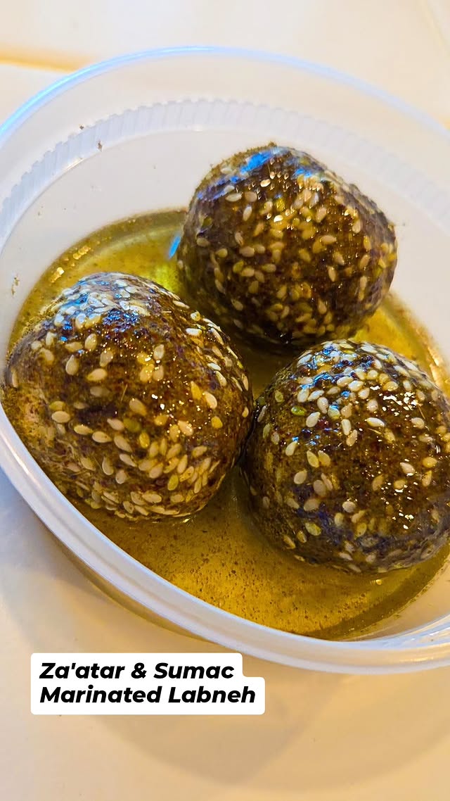 How to Make Marinated Labneh Balls: A Middle Eastern Creamy Cheese ...